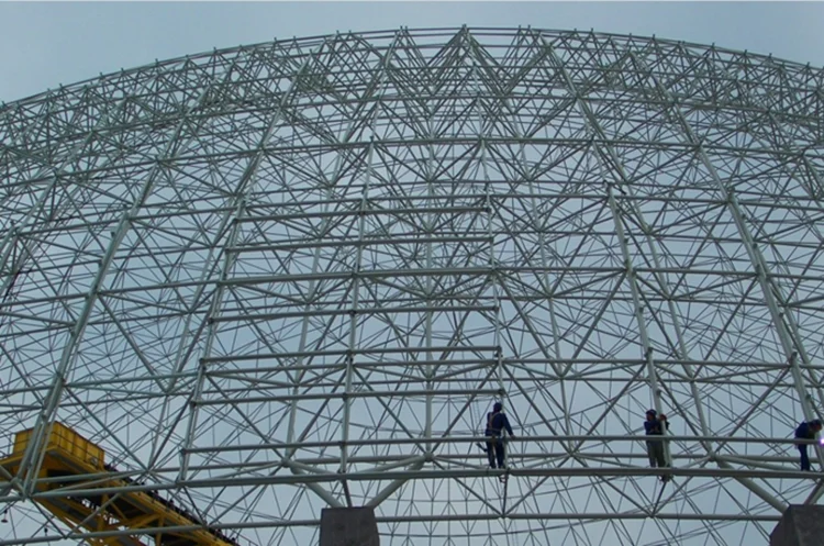 Space Frame Steel Structure Mosque Dome Roof Construction
