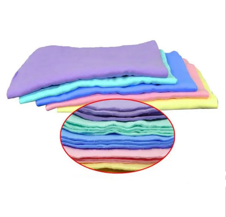 Sheepskin Material 60*40CM 32*44CM Size Pva Towel Plain Style Pet Care ...