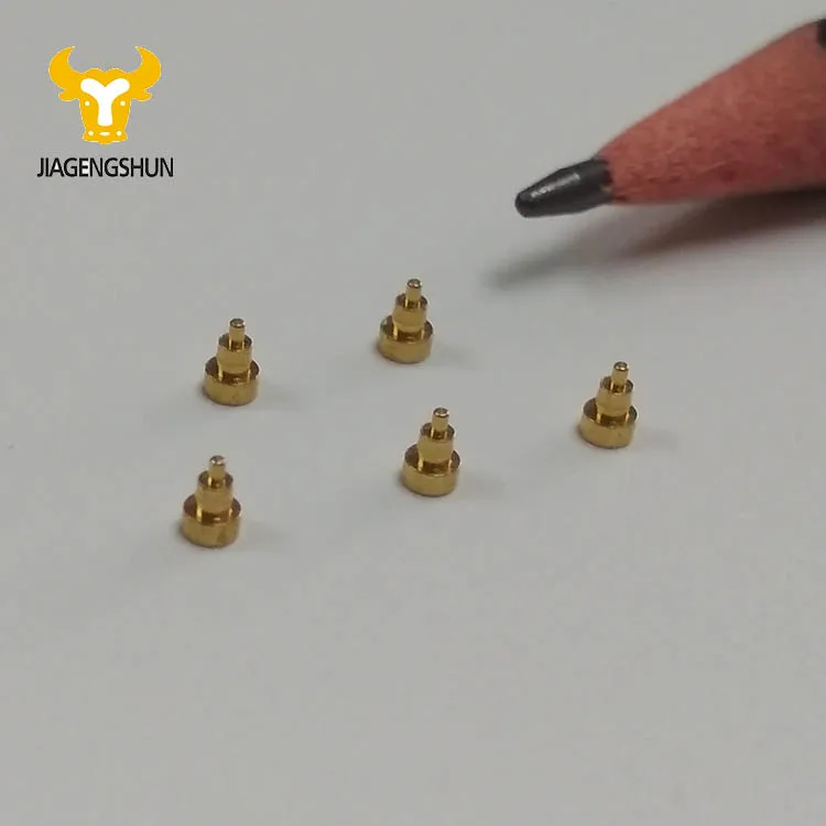 Customized Brass Pogo Pin with Gold Plating - High Quality