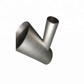 Stainless Steel 45 Degree Y Branch Pipe Fitting Lateral Tee - Buy 45 ...