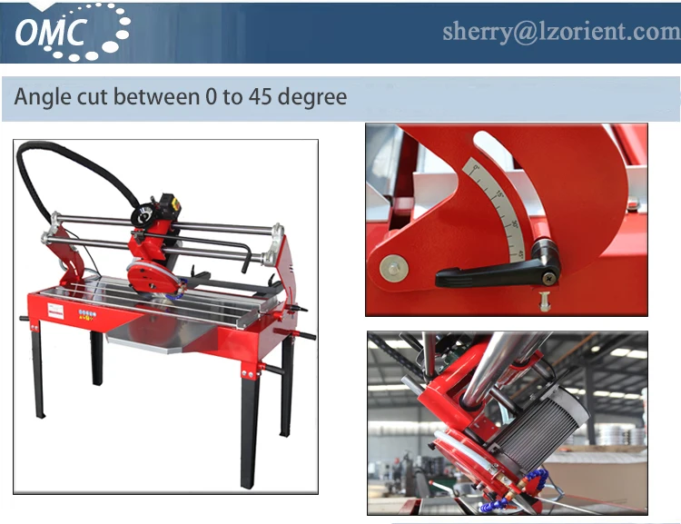 1200mm Table Type Wet Cut Hand Ceramic Tile Cutter With Circular Disk ...