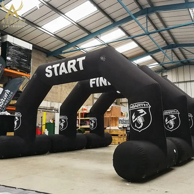 Portable Inflatable Racetrack Archway Gate For Outdoor Sport Game Event ...