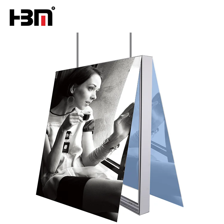 80mm Double Face LED Fabric Light Box for Tradeshow Display