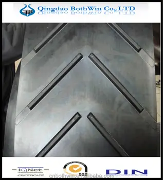 V Cleat Rubber Belt Chevron Conveyor Belt Price For Sale - Buy V Cleat ...
