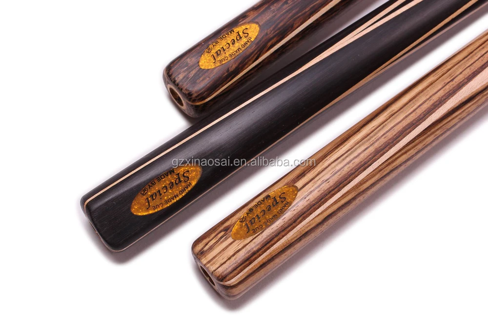 Bs 3 Piece Two Star Hand Made Ash Wood Snooker Cues For Sale - Buy Hand ...