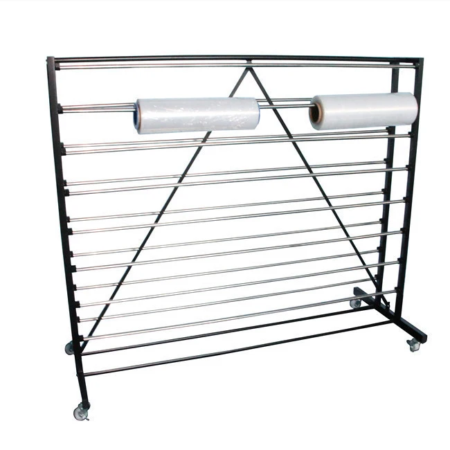 Floor Displays Metal Stands Fabric Roll Display Racks - Buy Fabric ...