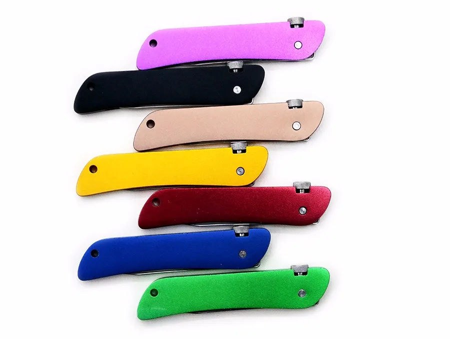 Locksmith Practice Lock Pick Set 7-in-1 Folding Jack Knife