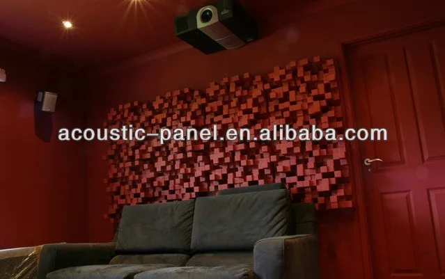 3d Diffusion Panel Auditorium Sound Diffuser Solid Wood Acoustic Wall ...