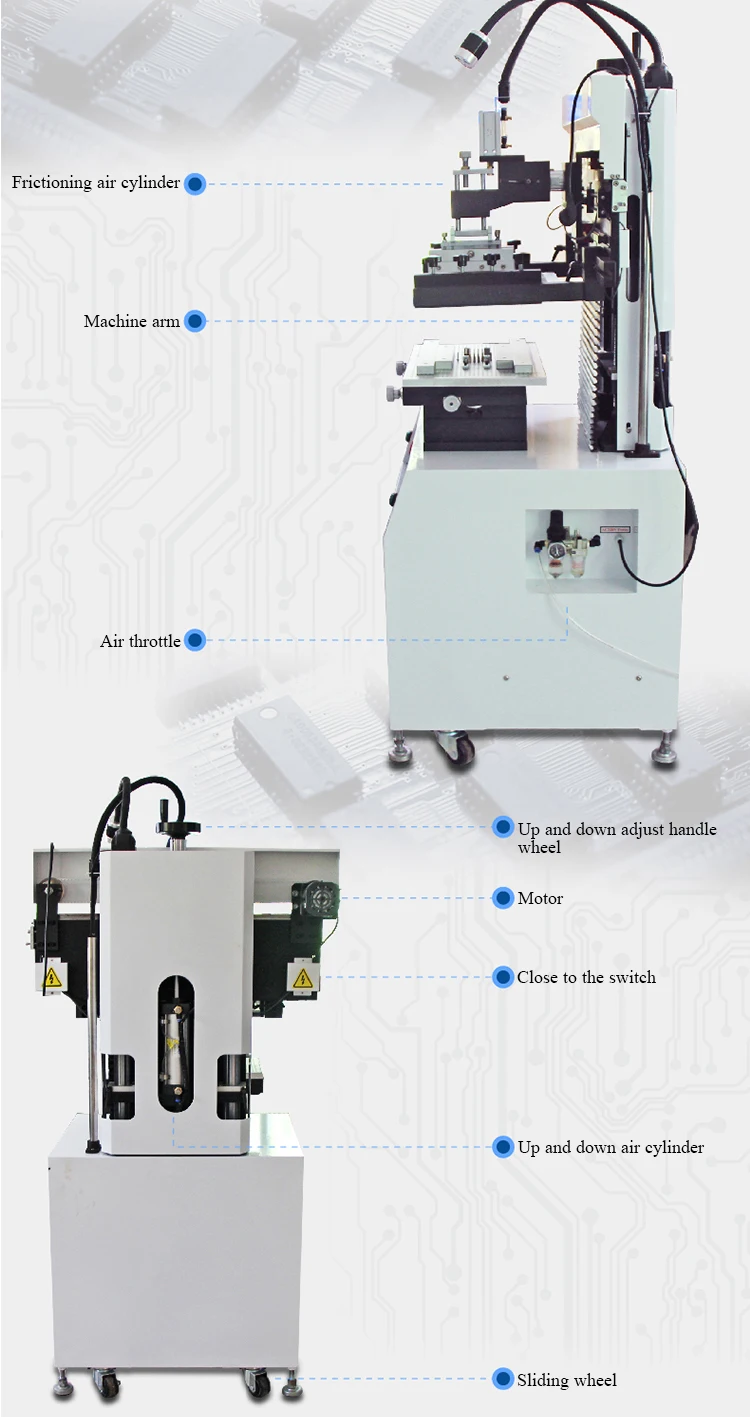 Automatic Smt Pcb Solder Paste Silk Screen Stencil Printers Screen ...