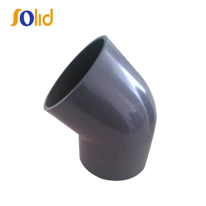 45 Degree Elbow UPVC Pipe Fittings - Durable & Efficient