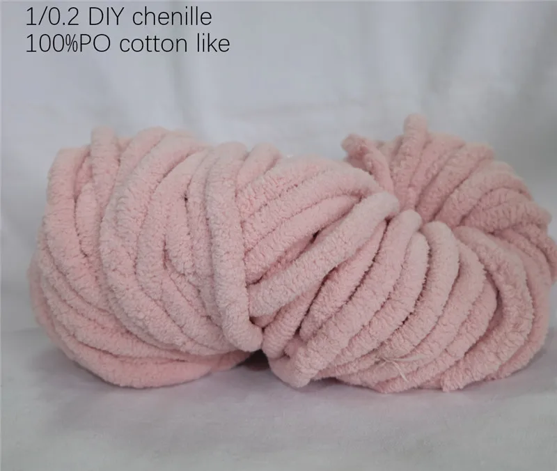 Free Sample 100% Polyester Craft Chenille Yarn For Hand Diy Knitting ...