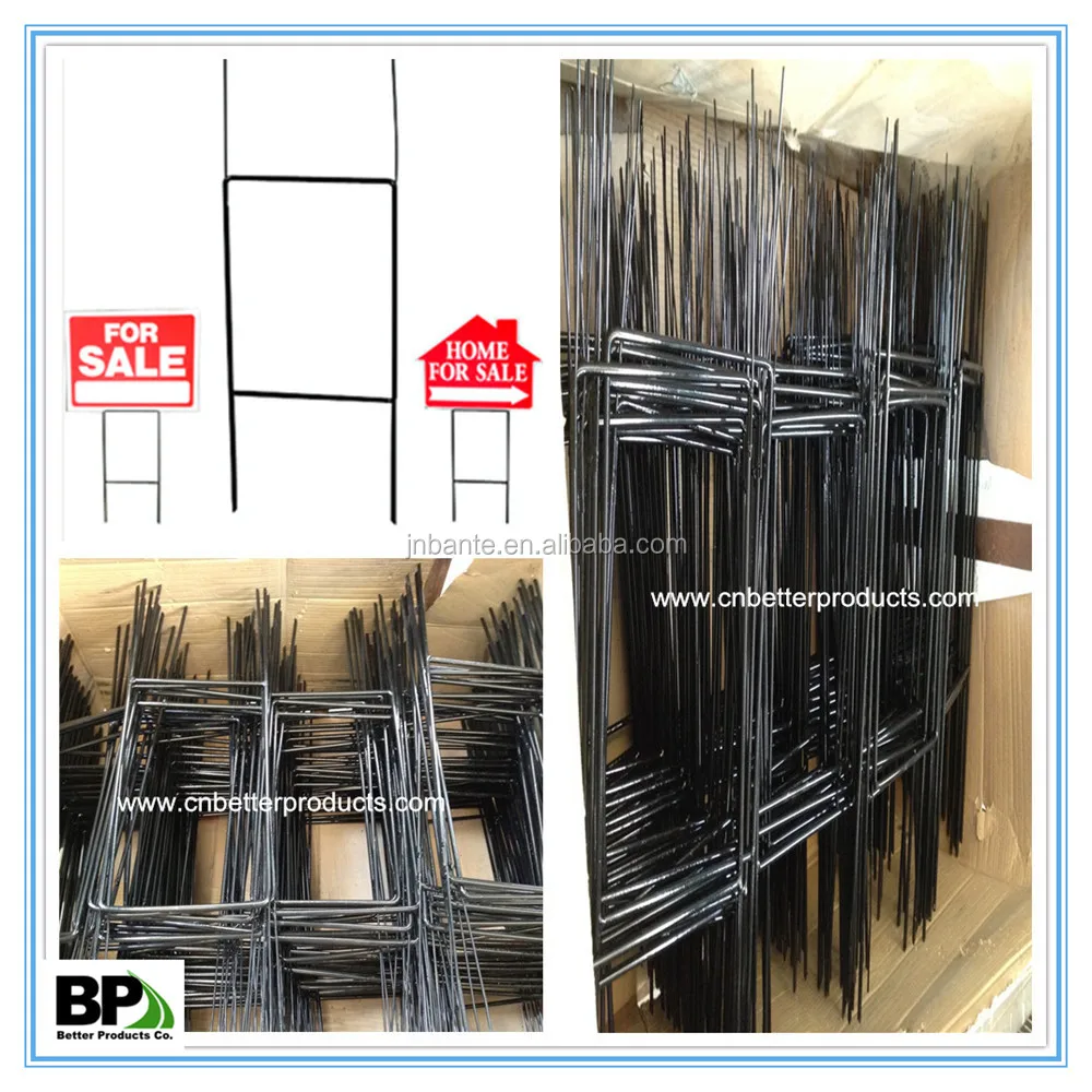 H Wire Stakes Sign Stakes And Frames - Buy Econo Step Stakes,Steel Sign ...