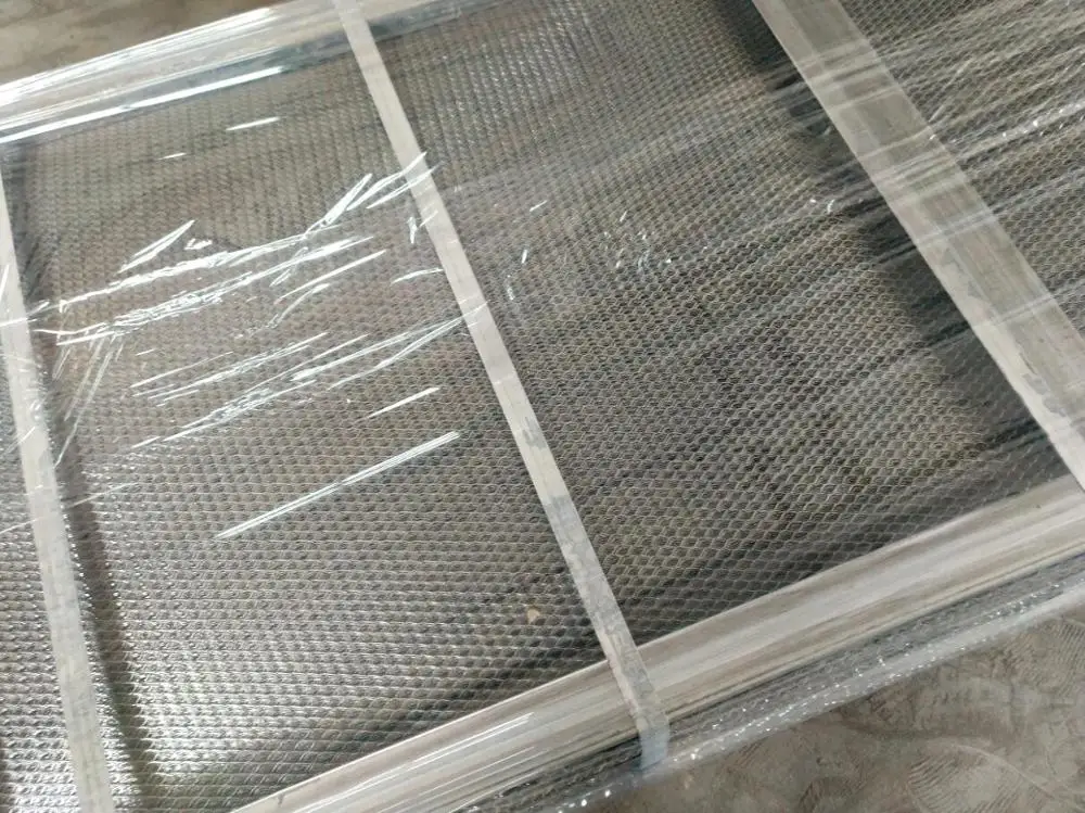 2.5lbs Hot Dipped Galvanized Diamond Expanded Metal Mesh Lath / Stucco ...