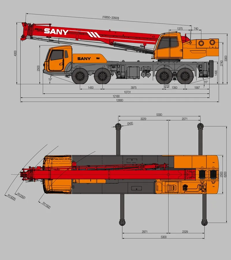 Sany Stc300-ir3 30 Tons Good Micro Mobility Of Hoist Crane Of Crane ...