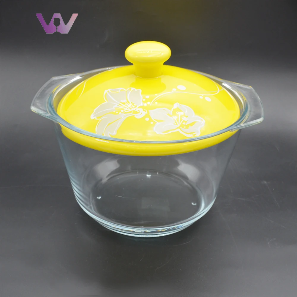 Commercial Professional Customized Pyrex Glass Cookware Pot - Buy Pyrex ...