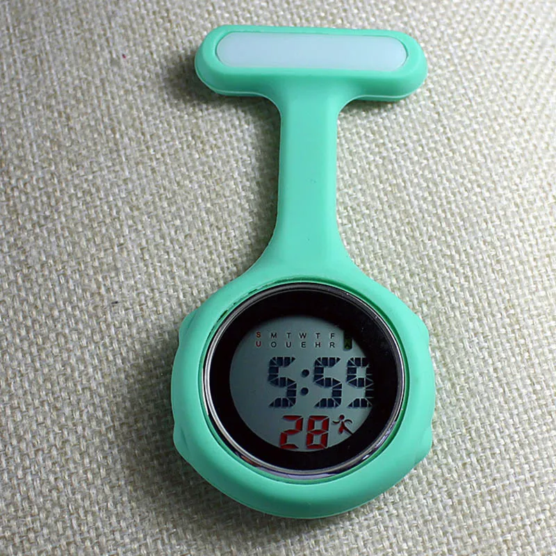 Japan Movt Fashion Digital Silicon Nurse Watch Analog Stopwatch - Buy ...