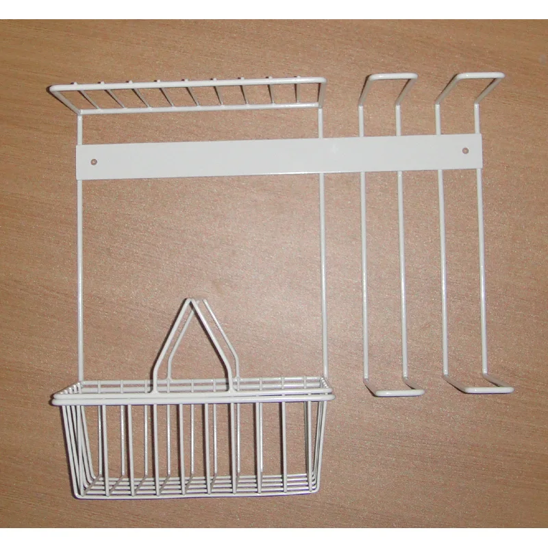 Wall Mounted Metal Wire Home Storage Garden Tools Storage Organizer ...