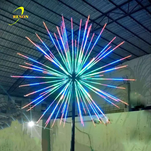 Beautiful Outdoor Christmas New Year Decoration Led Firework Lights ...