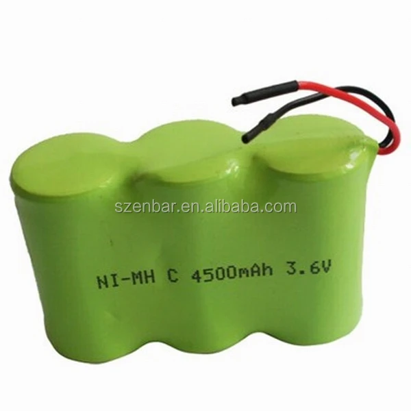 3.6v 4500mah Ni-mh Battery Pack For Hybrid Cars C Size - Buy 3.6v ...