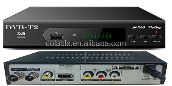 Analog TV Decoder MPEG4 ISDB-T Set Top Box for South America