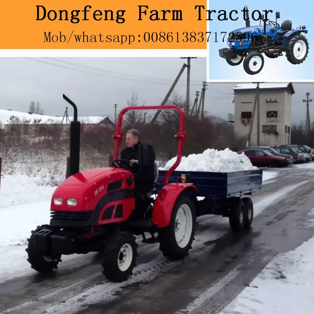 2017 Hot Sale Dongfeng Df-254 4x4 25hp Farm Tractor - Buy 25 Hp Tractor ...