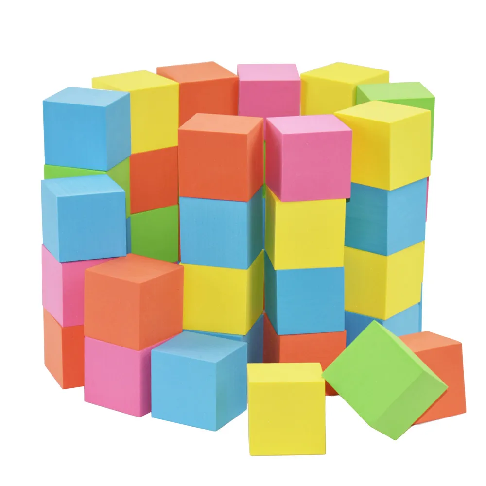 Custom Educational Eva Foam Cube Block Toys - Buy Educational Foam Cube ...