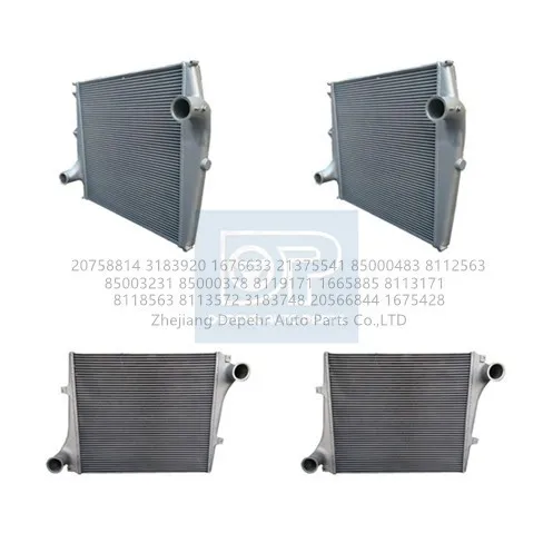 Depehr Eurocargo Cooling Engine Parts - Reliable Intercoolers