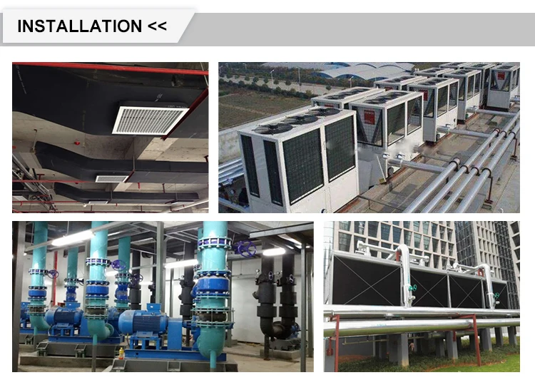 Chilled Water 1-Way Ceiling Type Cassette FCU - Efficient HVAC Fan Coil ...