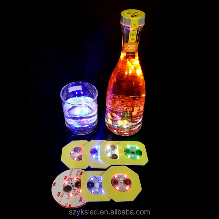 Led Sticker Light For The Dimple Led Sticker Bottle Light Club Favour ...