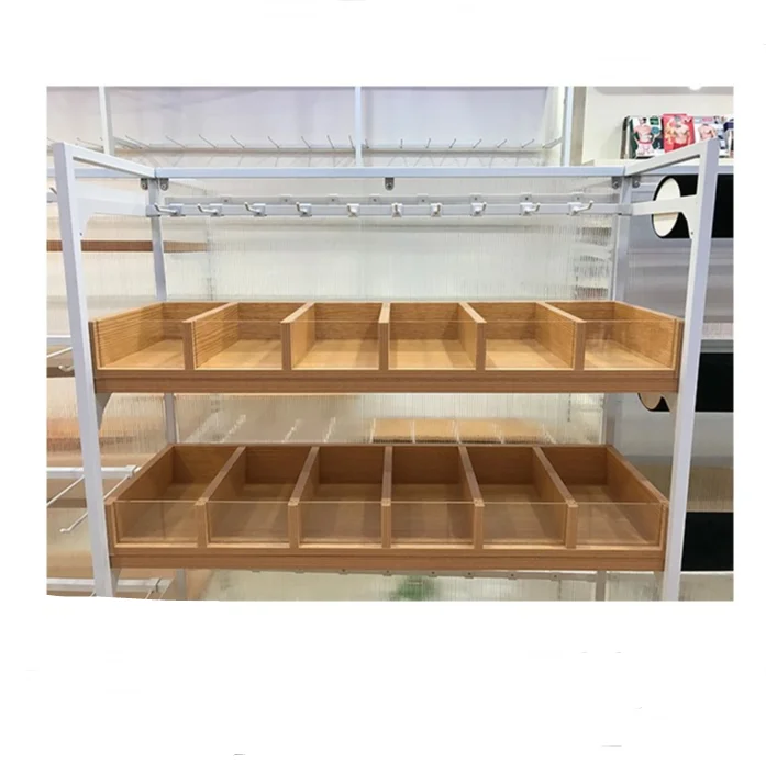 Miniso Style Display Wooden Boxes Shelf - Buy Miniso Storage Box,Wooden ...