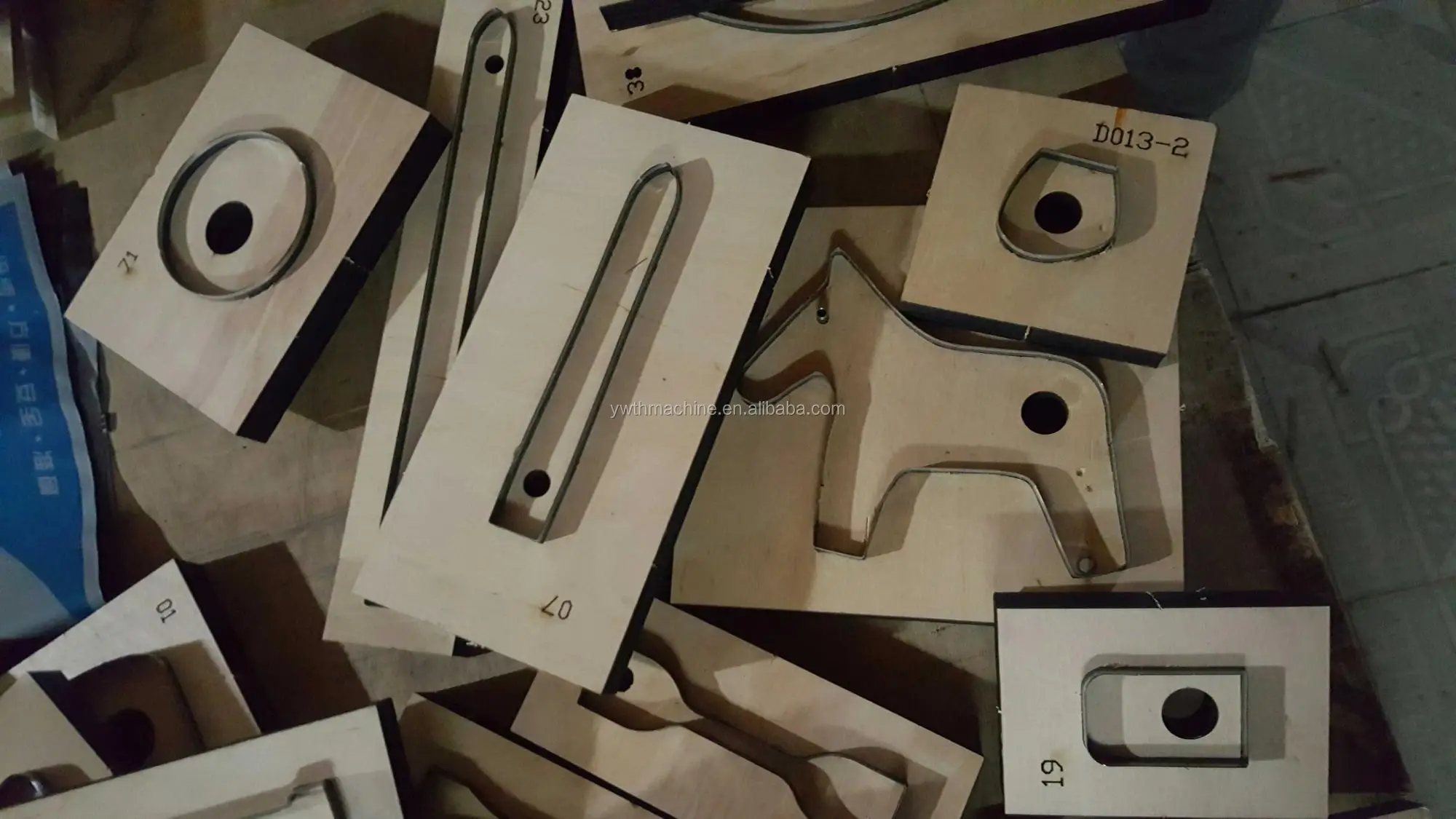 Custom Steel Rule Die for Manual Paper Box Carton Cutting