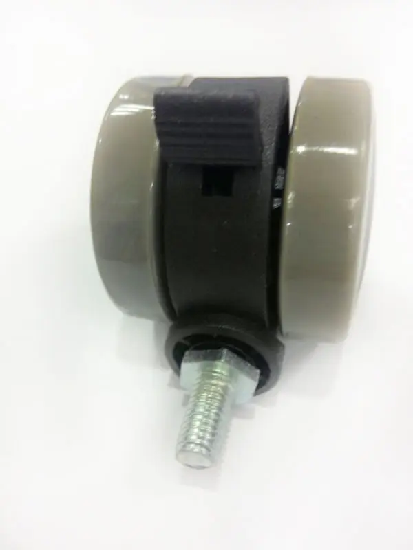 Oem Wholesale Pvc Pipe Small Caster Wheels Furniture Caster For Office ...