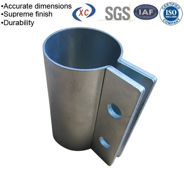 Custom Metal Sheet Stamped Galvanize Tension Clamp Pipe Clamp Fitting ...