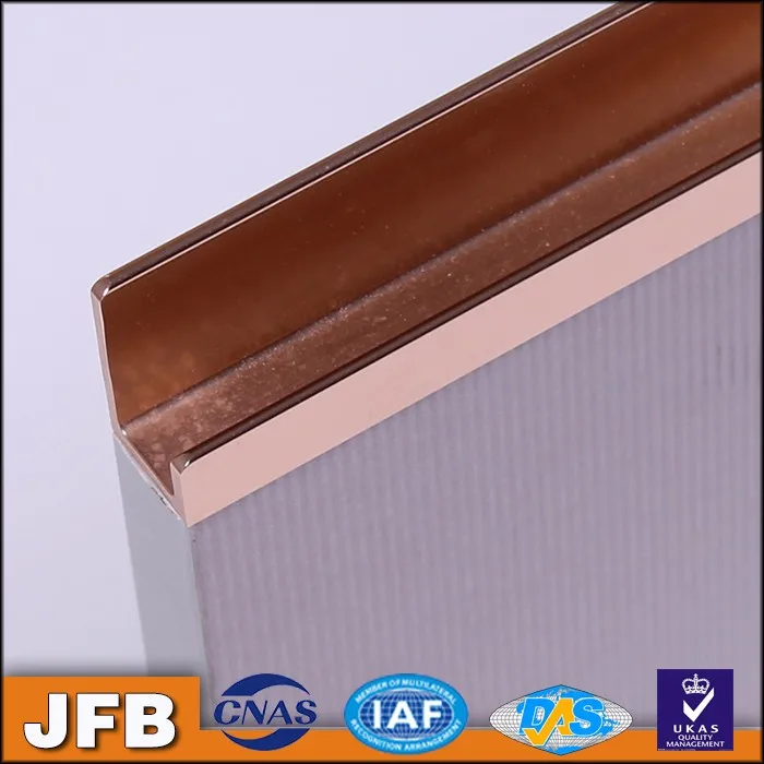 Rose Gold Color Profile Kitchen Cabinet Door Profile Handle Extrusion ...