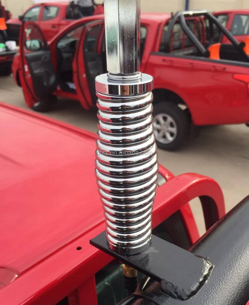 Copper Mine Safe Heavy Duty Mining LED Whip Flag Pole Lighted LED Whip