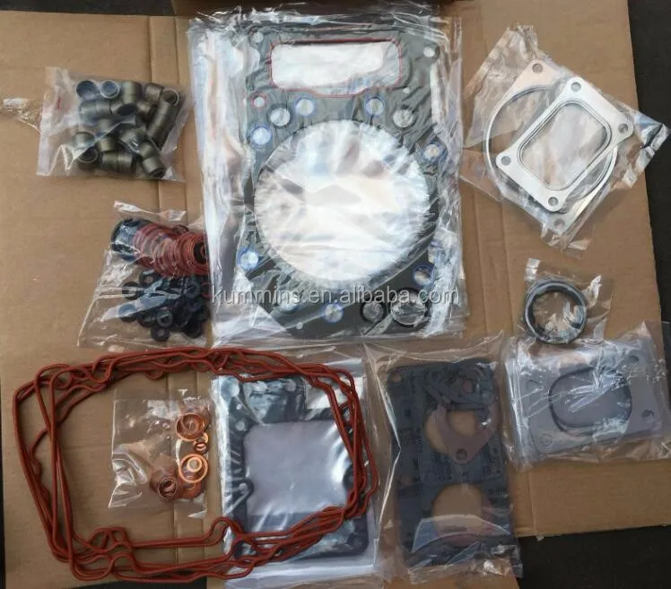 Diesel Engine Spare Parts Cylinder Head Upper Gasket Kit 4089360 Lower ...