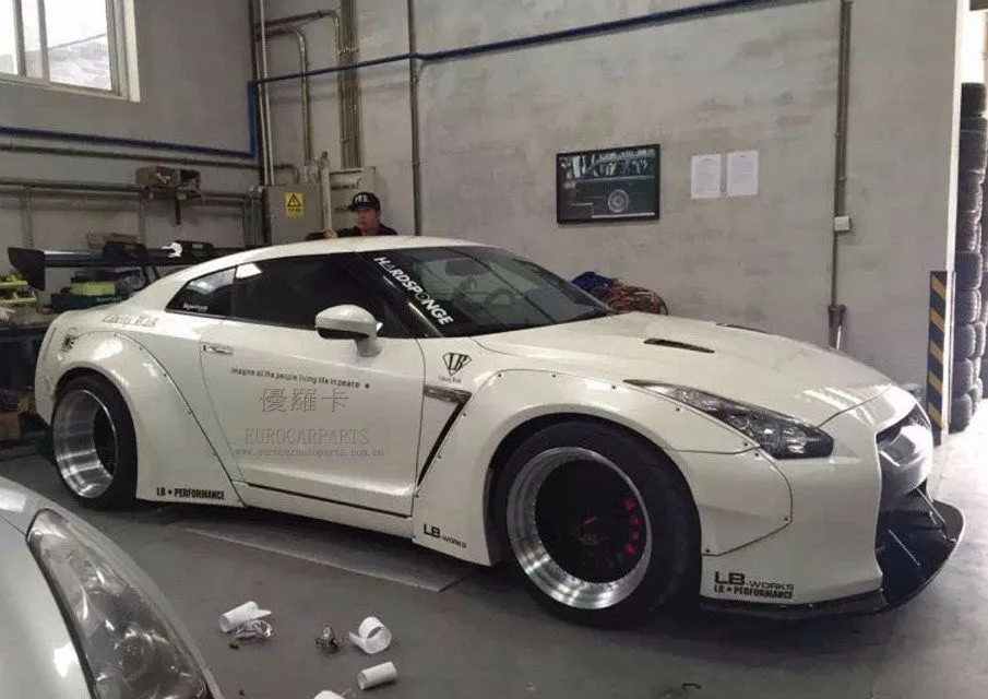 超级赛车gtr R35 Lb风格车身套件为gtr R35宽风格前保险杠上挡泥板后翼 - Buy Gtr R35车身套件,Gtr R35 Lb ...