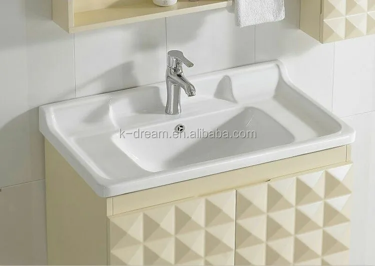 Floor Mounted Hand Wash Basin Mirror Basin/ Cabinet/ Vanity Kd-bc099w ...