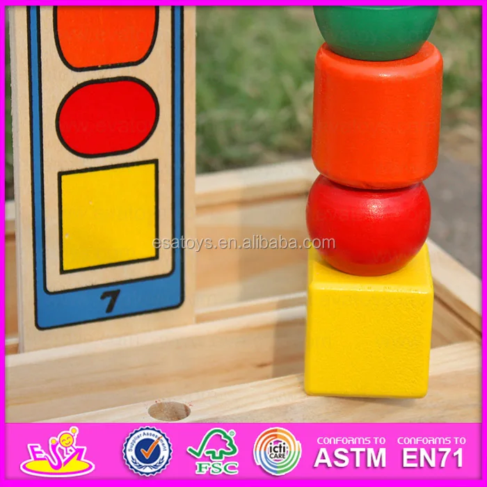 Educational Stacking Game Toy For Kids,Perceptivity Developing Wooden ...
