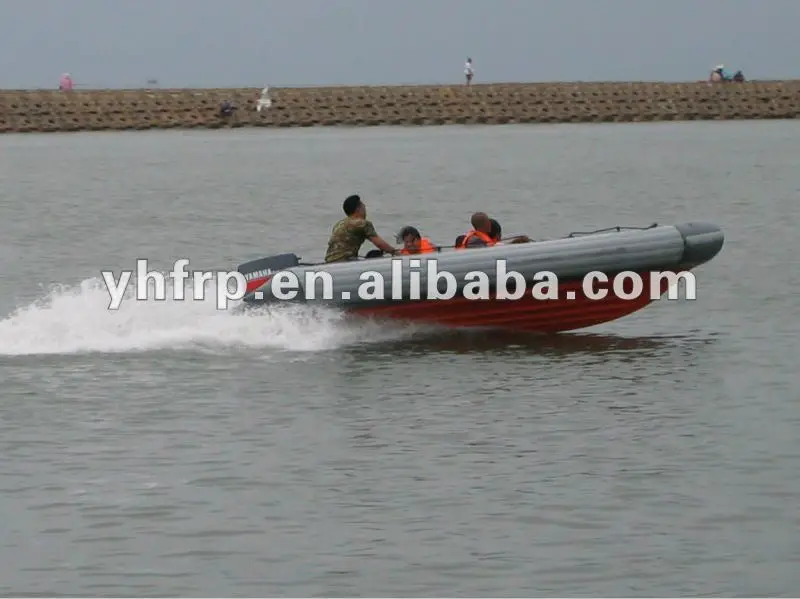 Frp Lightweight Inflatable Pontoon Fishing Boat - Buy Inflatable Boat ...
