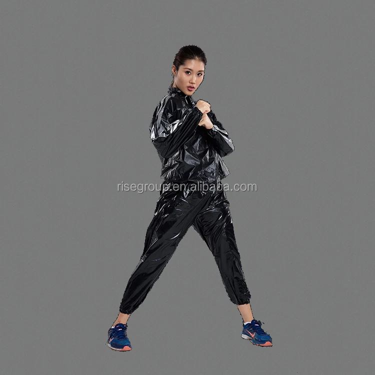 Pvc Sauna Suit Fitness Weight Loss Exercise Gym Body Slimming Body ...