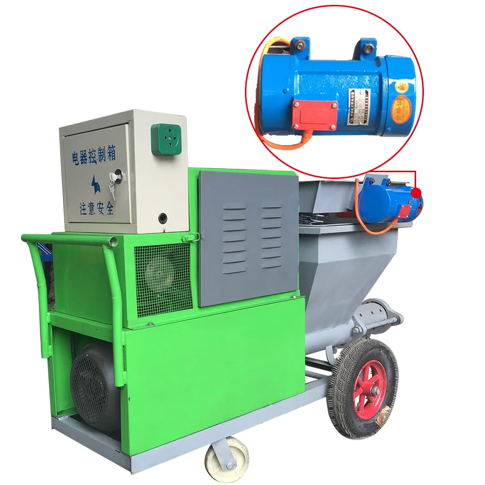 Automatic Grouting Pump Cement Plater Mortar Spraying Machine - Buy ...