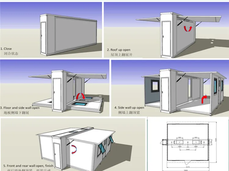 Eco-friendly Demountable Expandable Shelter for Vacations
