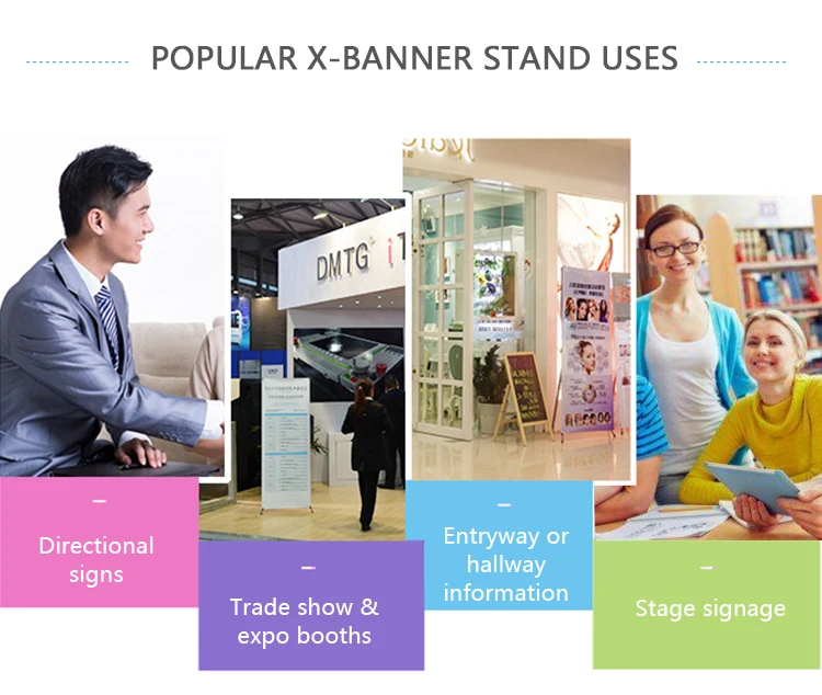 Display X Stands - Versatile and Durable Spider Standee
