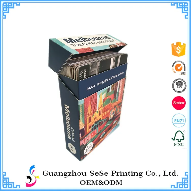 Cheap Custom Playing Card Box Paper Business Packaging With Printed ...