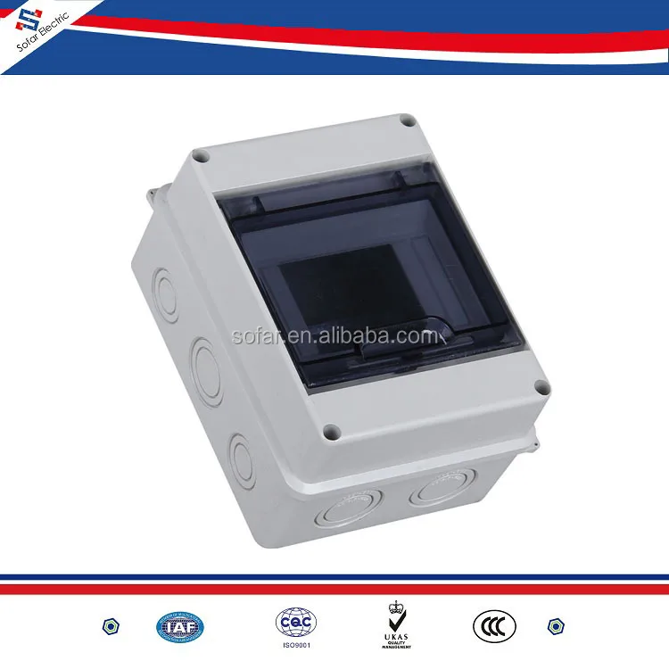 Ht 5 Way/5 Pole Surface Mounted Ip65 Waterproof Modular Distribution ...