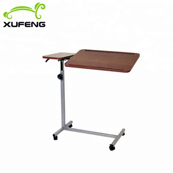 Hospital Wood Over Bed Table/patient Dining Table - Buy Patient Dining ...