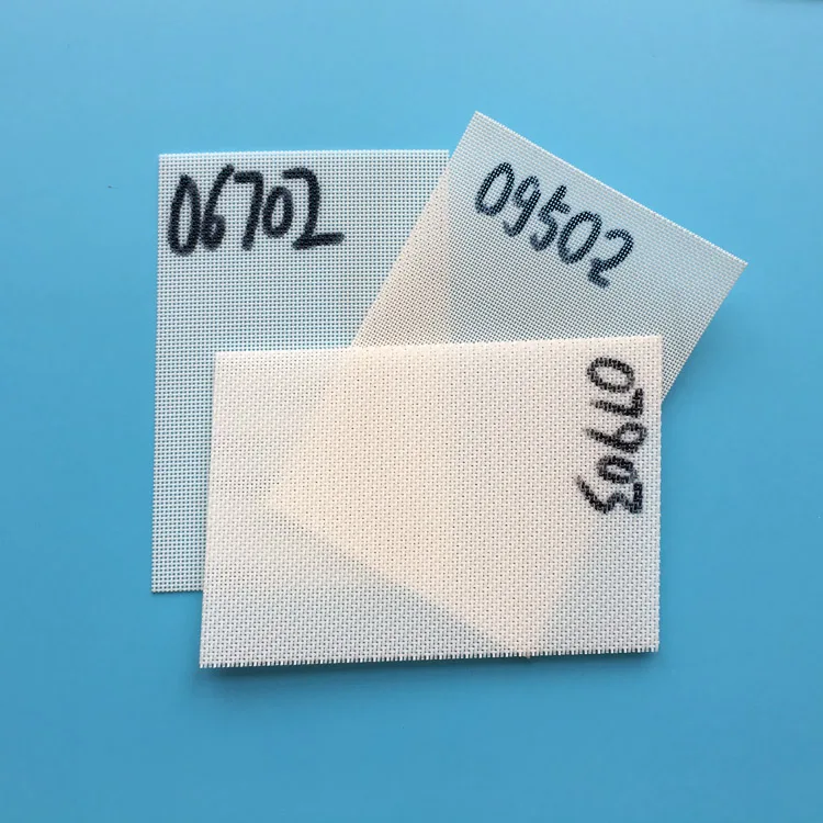 Polyester Plain Woven Fabric Mesh Belt For For Delkor Trash Screen ...
