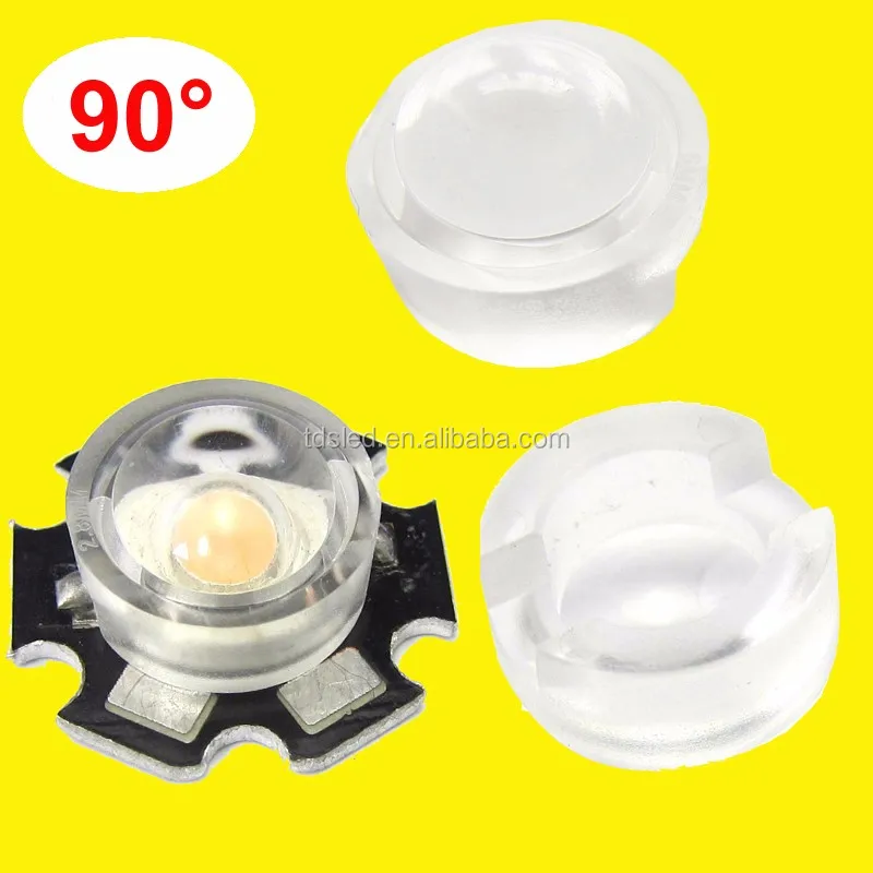 13mm Round 1w High Power Led Optical Lens For Lumens Led - Buy Lens For ...