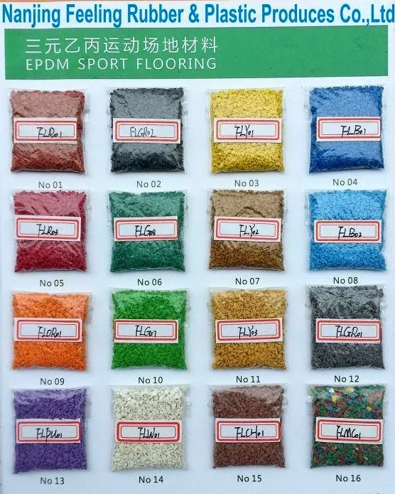 104 Virgin Epdm Rubber Granules For Artificial Grass Infill Fn-pa ...